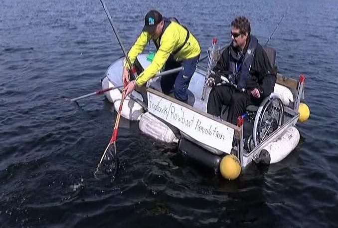 Boat for wheelchair canoeing | Patient Innovation
