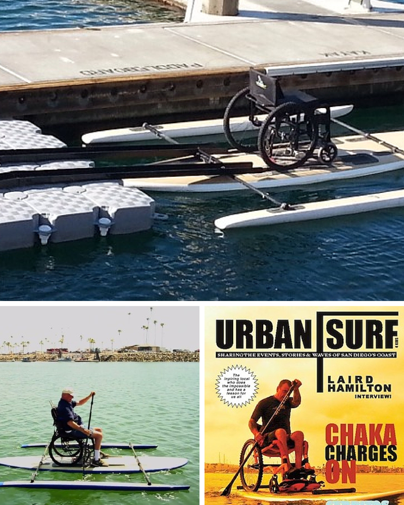 Paddleboard for wheelchair users | Patient Innovation