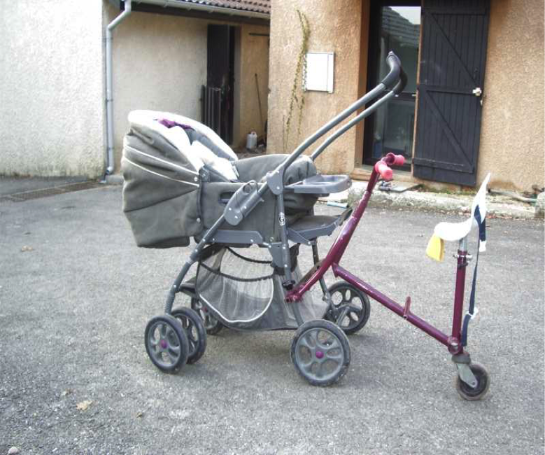 Parents build special stroller for their daughter with cerebral palsy ...