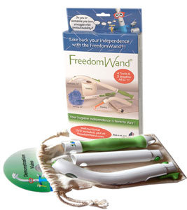 FreedomWand Personal Hygiene & Toilet Aid | Patient Innovation