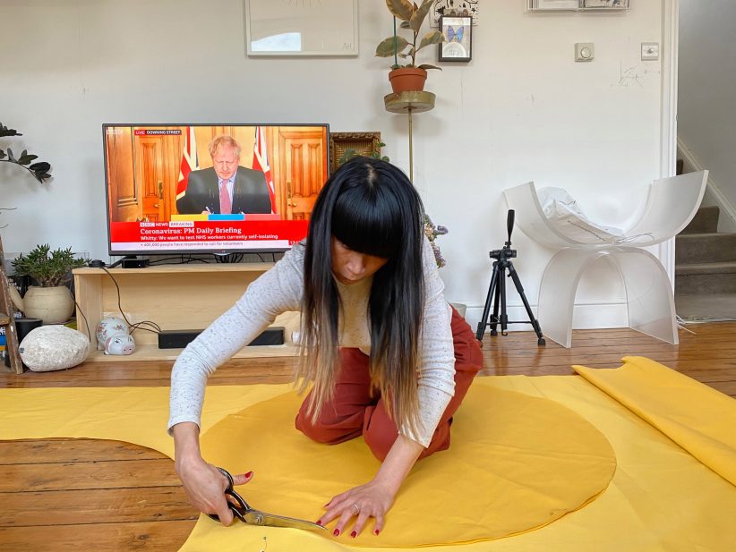 Designer creates social distancing blanket for people to enjoy the ...