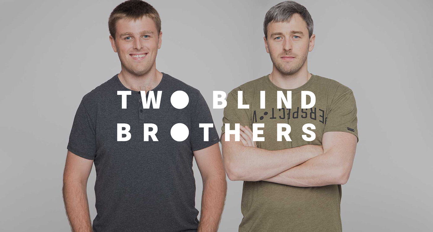 Two blind brothers develop a clothing line for the visually impaired ...