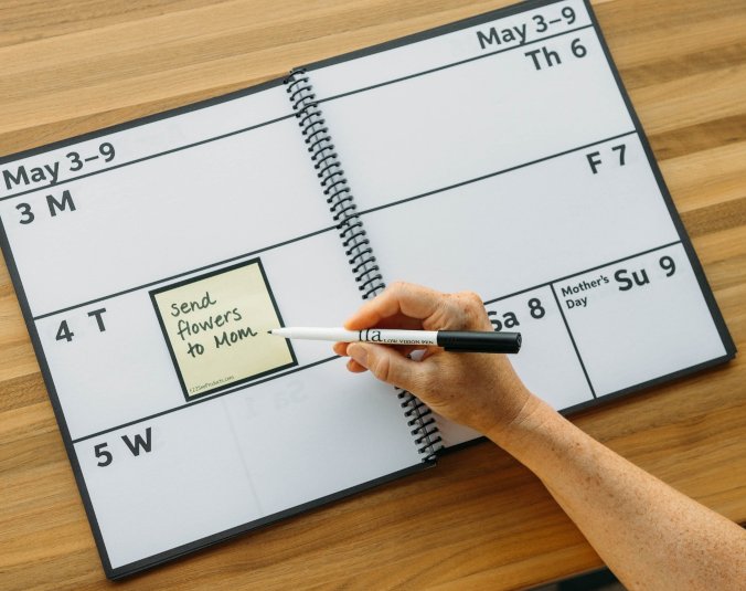 A personalized and unique calendar made for those with low vision ...