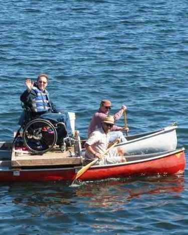 Boat for wheelchair canoeing | Patient Innovation