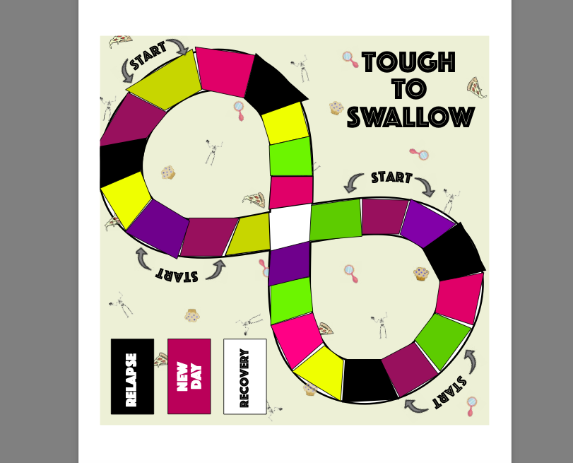 Tough to Swallow: a single-player board game that replicates the ...