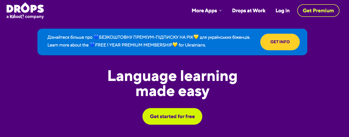 Вивчай іноземні мови з Drops / Drops for learning 45+ languages ...