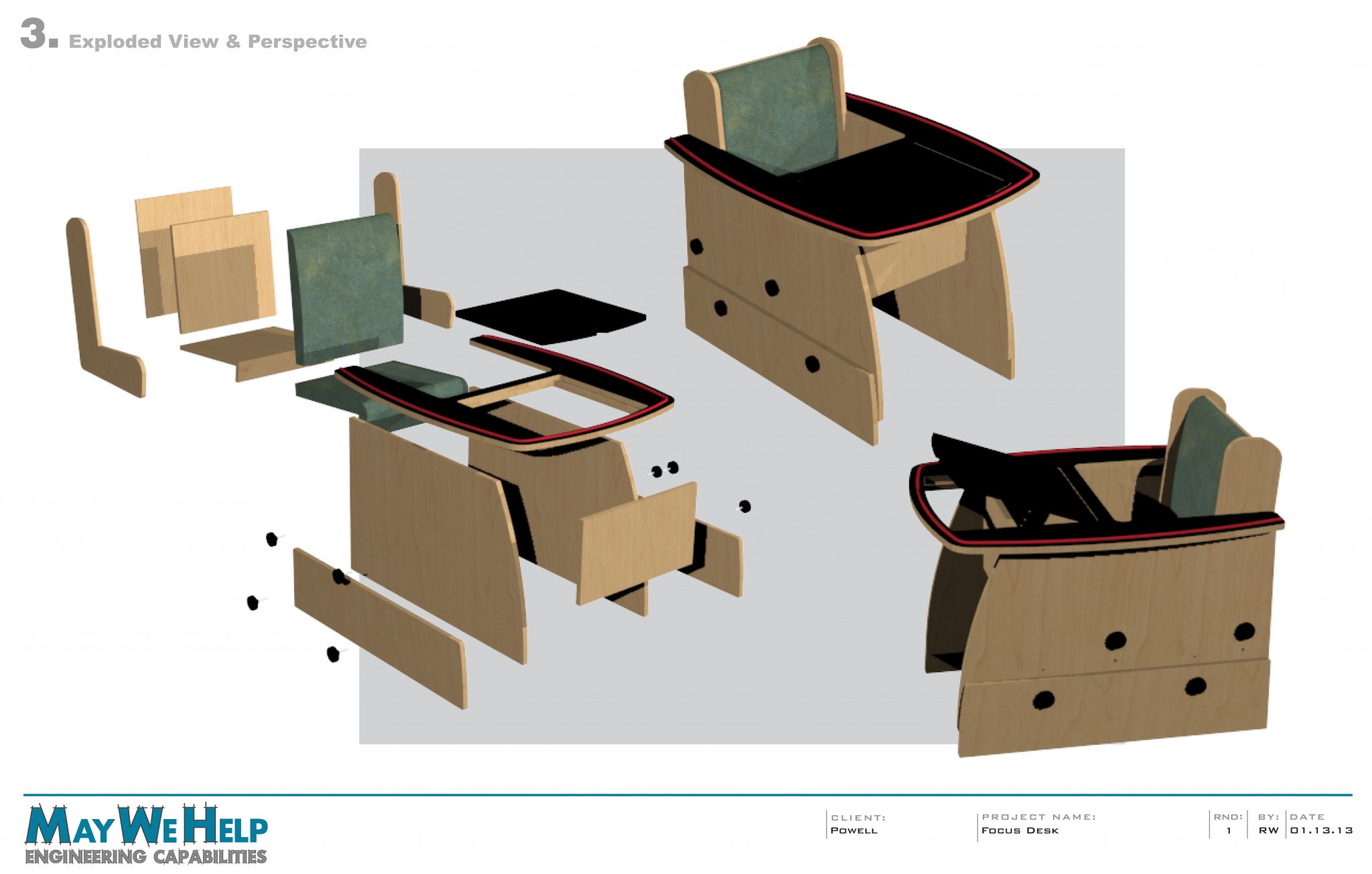 Team develops focus desk for special needs boy | Patient Innovation