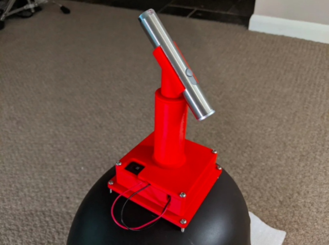 Inventor shares designs for a social distancing laser hat | Patient ...