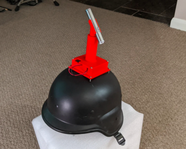 Inventor shares designs for a social distancing laser hat | Patient ...