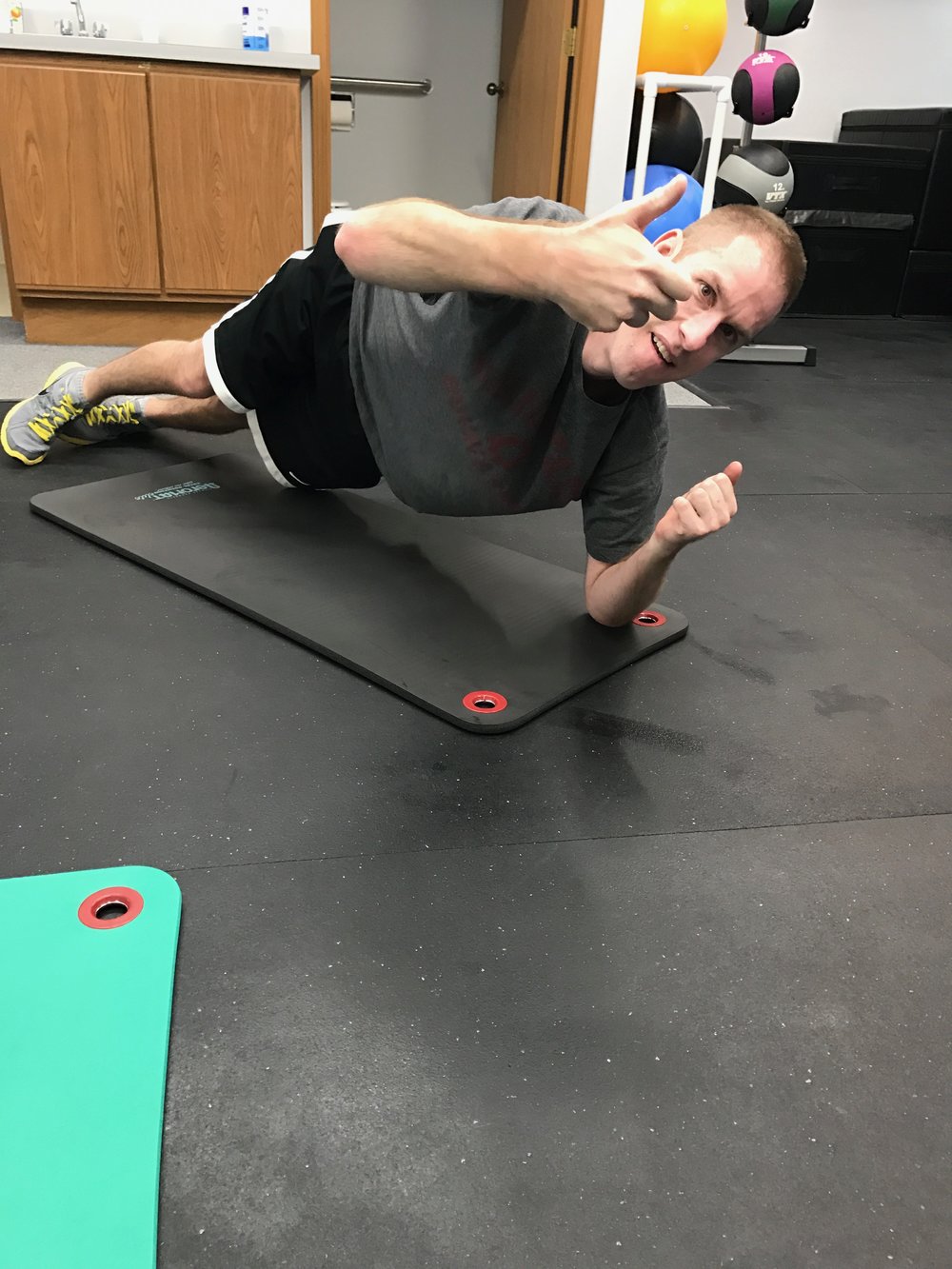 Teacher creates special fitness centre for her disabled students ...