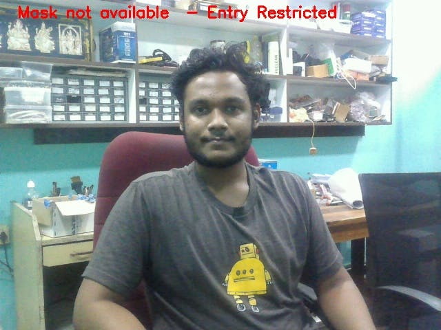 Inventor creates system that detects if people are wearing a mask ...