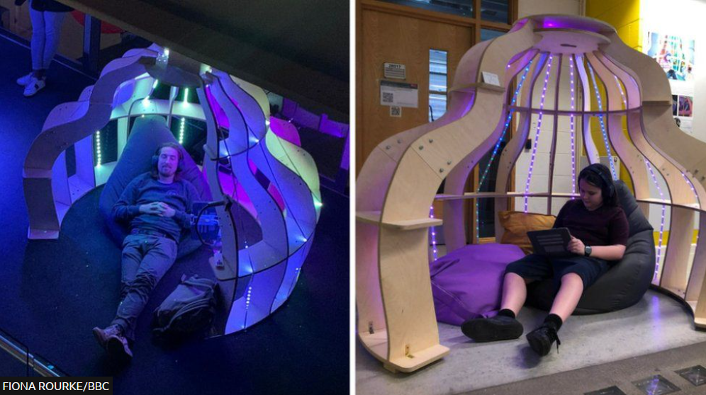 Student designs sensory pod inspired by autistic son | Patient Innovation