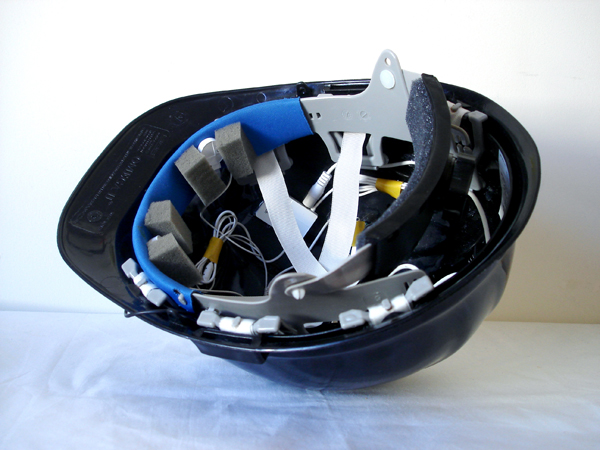 Patient creates helmet that allows user to hear ambient sound | Patient ...