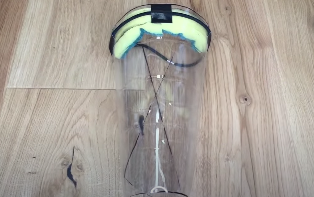 DIY face shield to overcome the protective equipment shortage | Patient ...