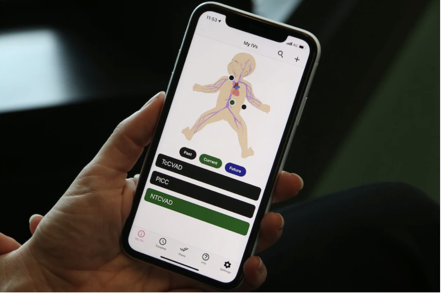 IV Passport, and app developed with the help of parents, to help manage ...