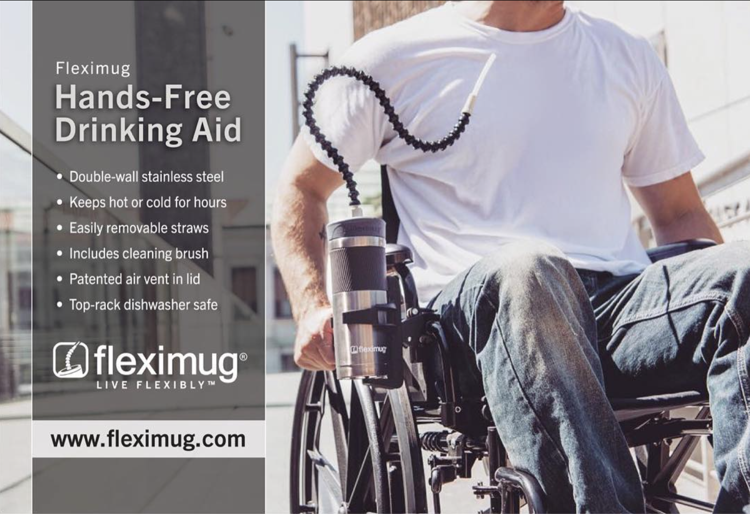 David Cardell creates Fleximug to help his mother with Multiple ...