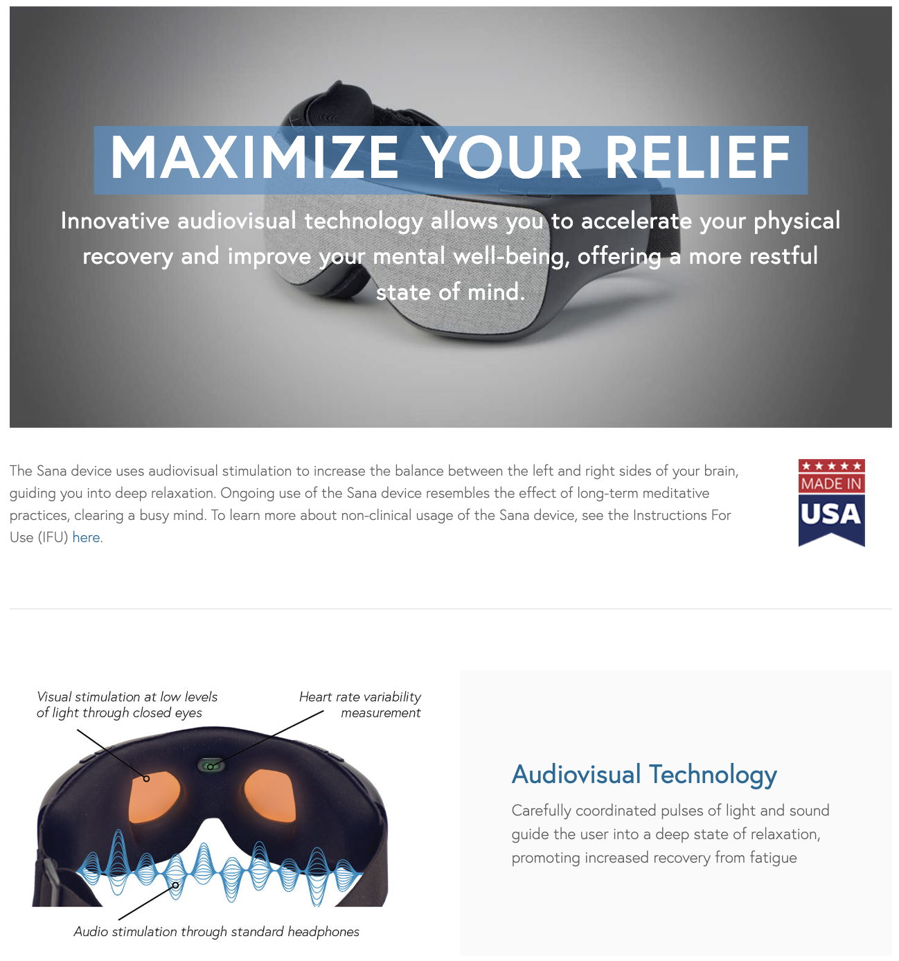 Richard Hanbury creates Sana Relief - a device to recovery from fatigue ...