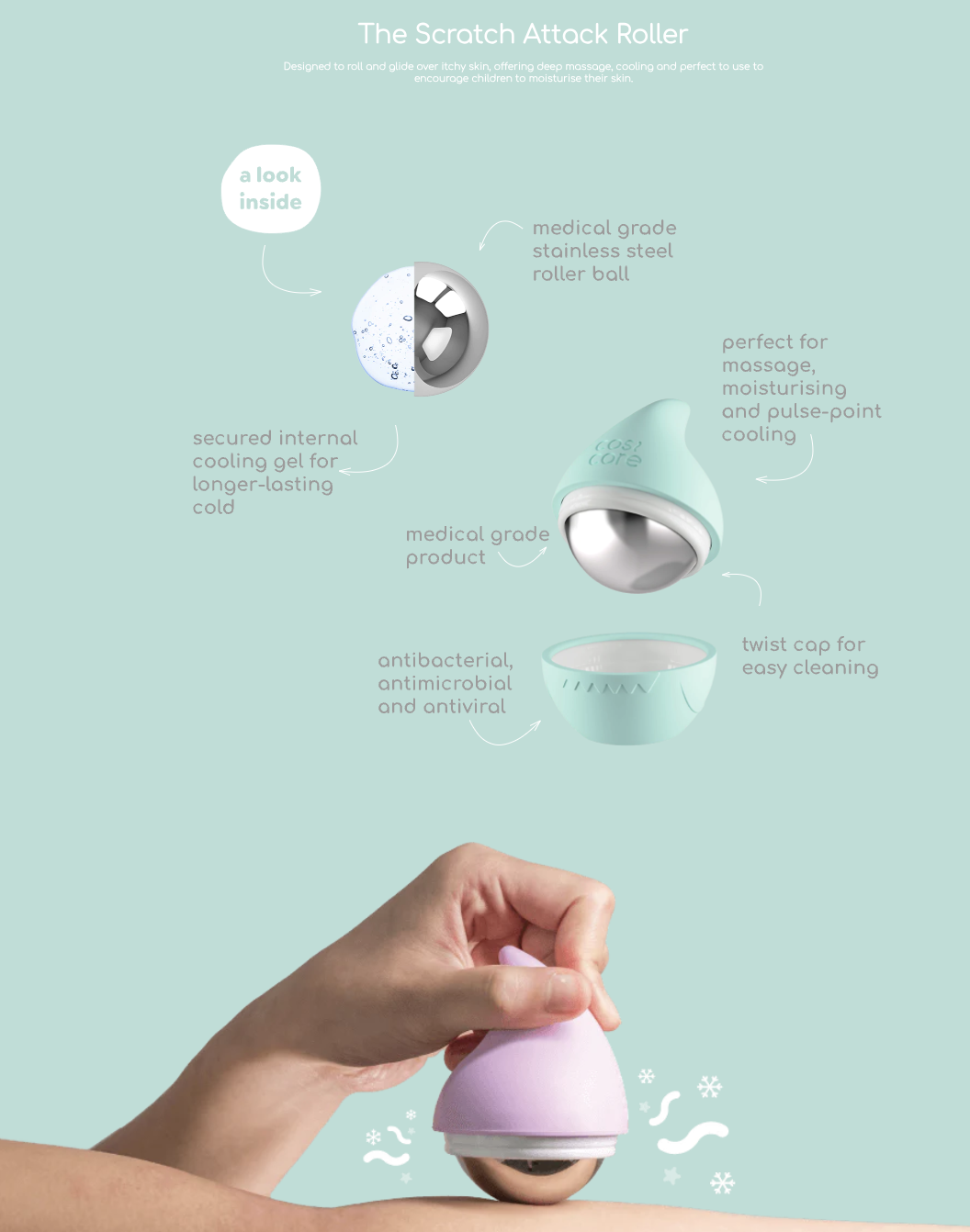 Lauren Bell created The Cooling Scratch Star to help her brother that ...