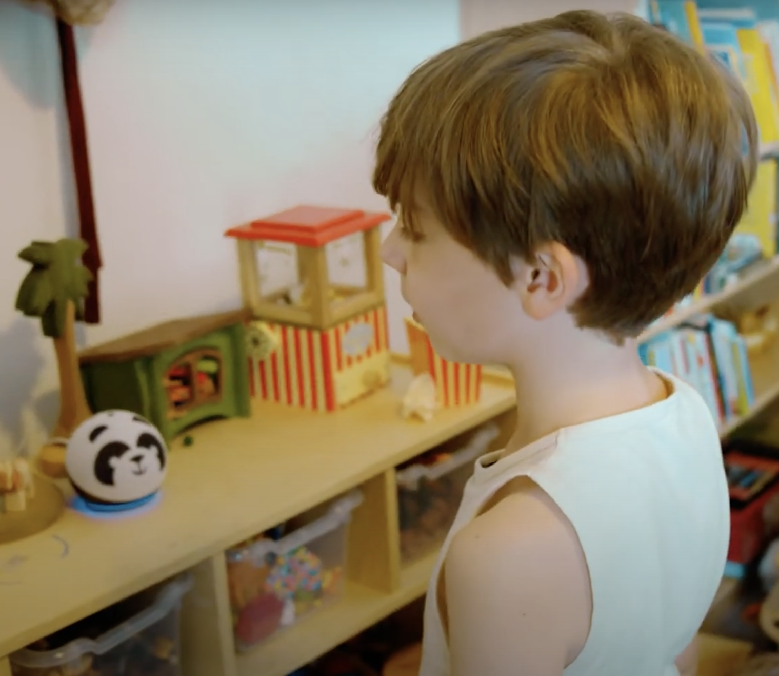 Mother Eileen Lamb implemented a series of voice assistant-driven ...