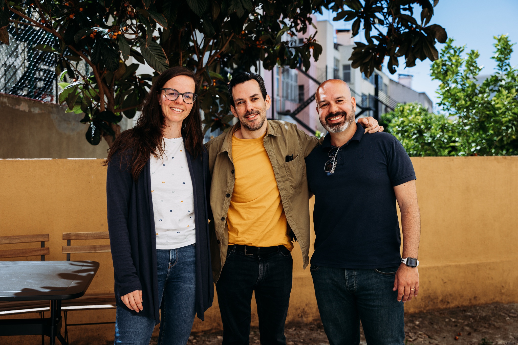 Bruno Amaral, a Multiple Sclerosis patient, collaborates with his team ...