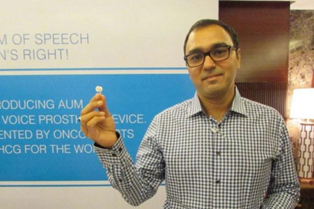 Physician invents affordable voice prosthesis inspired by patient ...